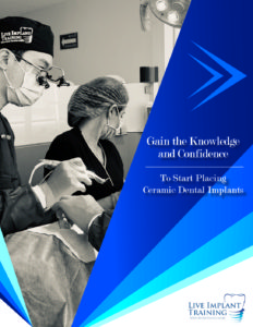 Ceramic Implant Course Brochure 2 | Live Implant Training ™ Work on ...